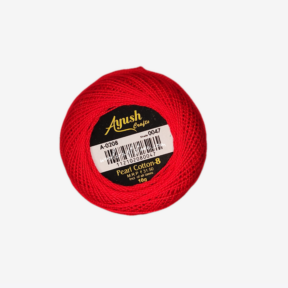 Cotton Pearl Threads – WoolCraft Store