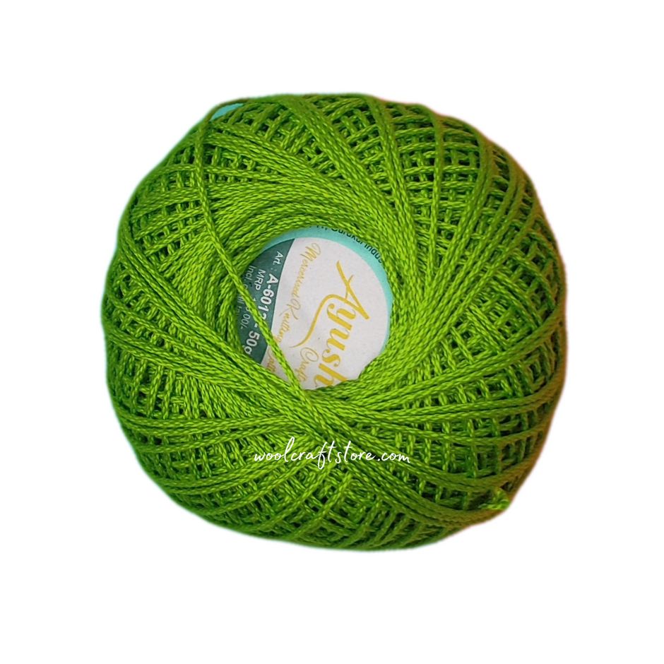 3ply Crochet Cotton Threads | Tkt 16 (Weight 1) – WoolCraft Store
