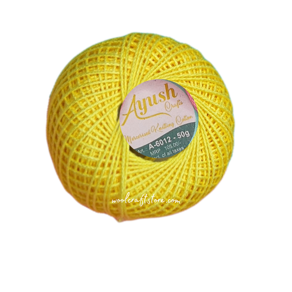 3ply Crochet Cotton Threads | Tkt 16 (Weight 1) – WoolCraft Store